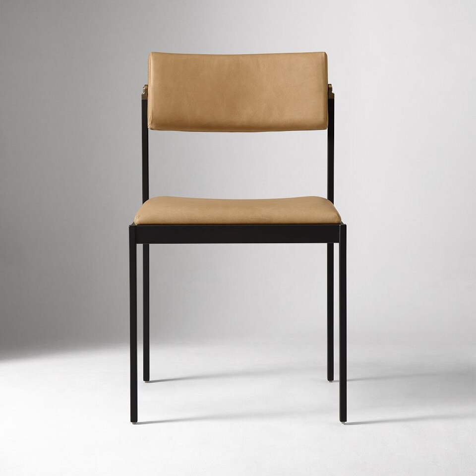 Freeman Leather Dining Chair | West Elm Australia
